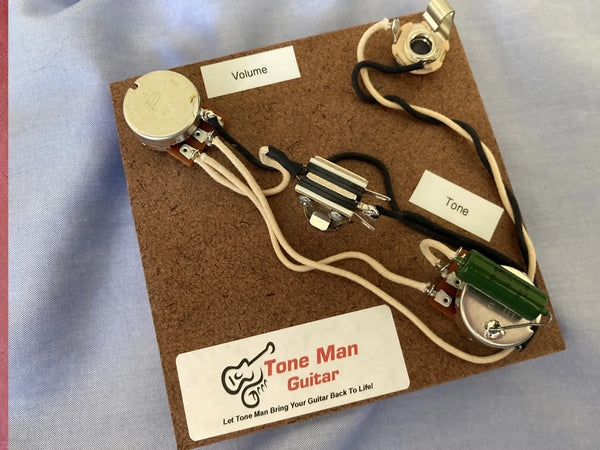Epiphone DOT Studio Prewire upgrade - PIO Tone Cap Pro audio Pots for ...